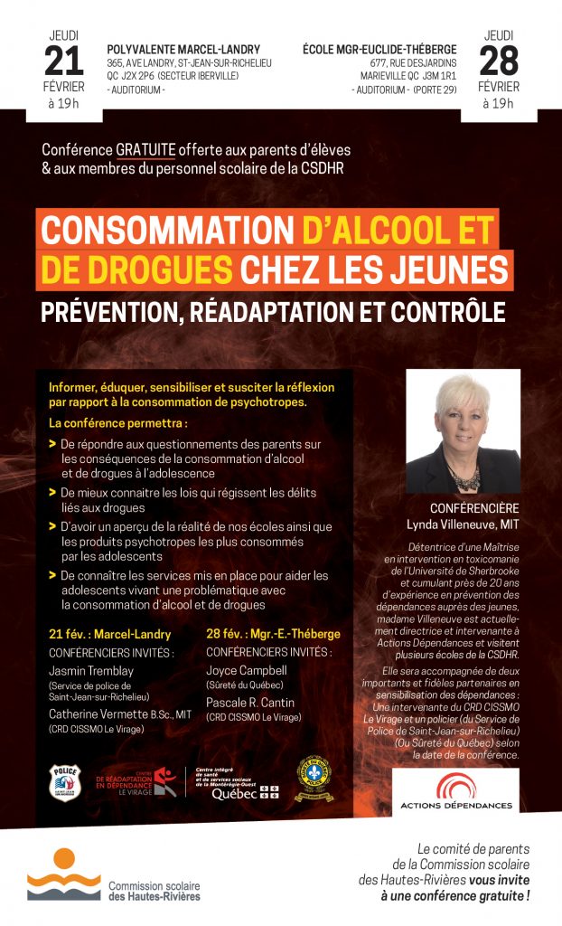 Conférence GRATUITE les 21 et 28 février 2019 à 19 h « Consommation d ...